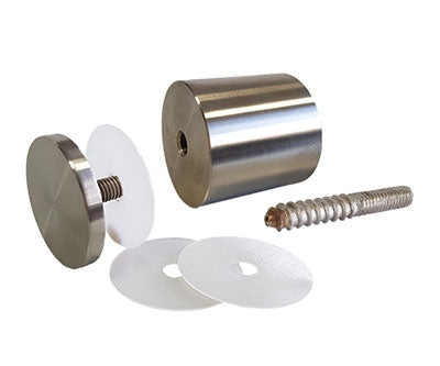 Stand Off Bracket Set – 316 Grade Stainless Steel — Glass Components UK